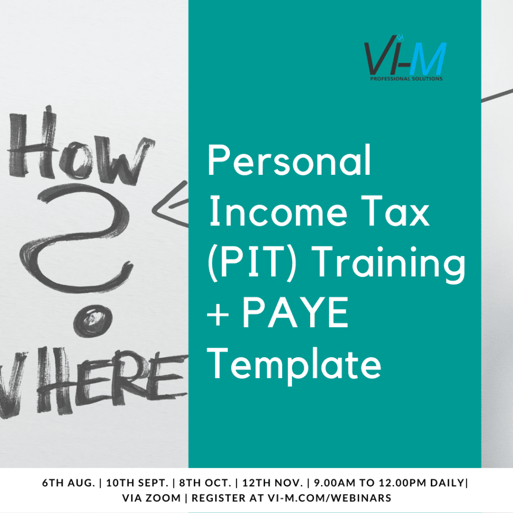 Personal Income Tax (PIT) Training + PAYE & Pension Computation ...